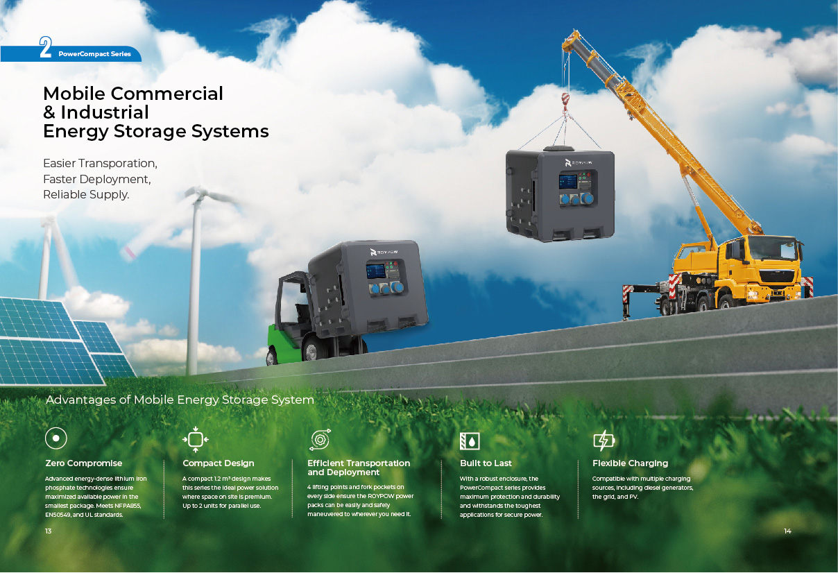 Commercial & Industrial ESS Mobile ESS | ROYPOW