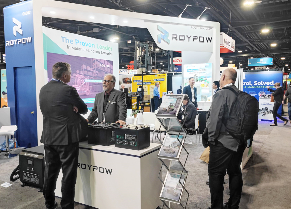 News - ROYPOW Showcases Advanced Lithium Material Handling Power ...
