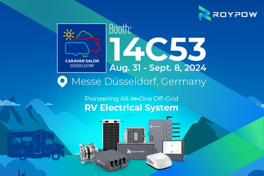 ROYPOW Showcases the All-In-One Off-Grid RV Electrical System at ...
