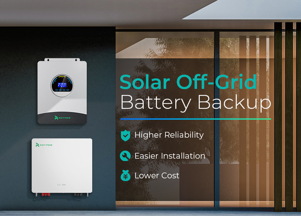 News - ROYPOW Introduces New Solar Off-Grid Battery Backup Solutions ...